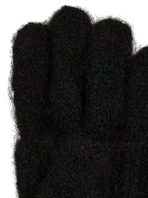 Karl Lagerfeld Ikon Pin Knitted Gloves