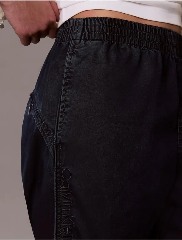 Calvin Klein Denim Parachute Pants