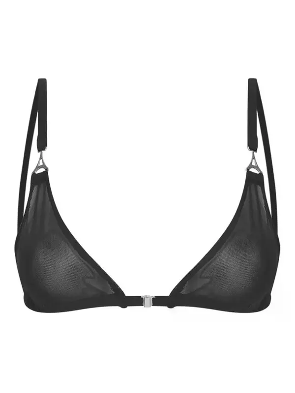 Manière De Voir Mesh Bra - Black