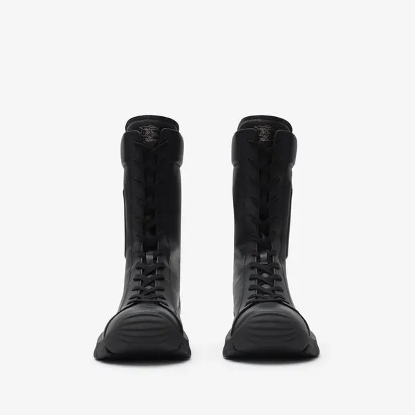 Burberry Leather Tone Boots