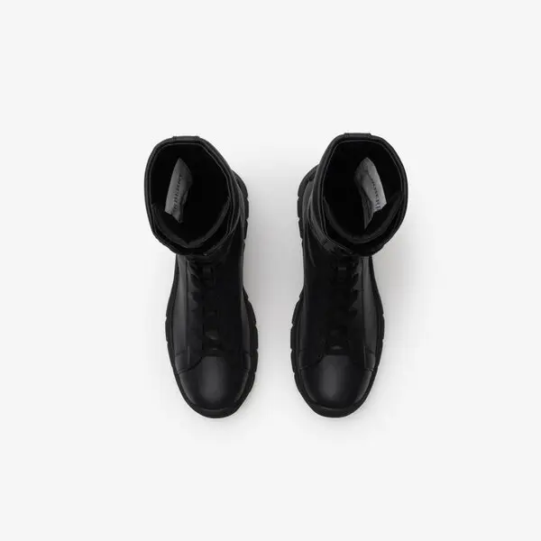 Burberry Leather Tone Boots