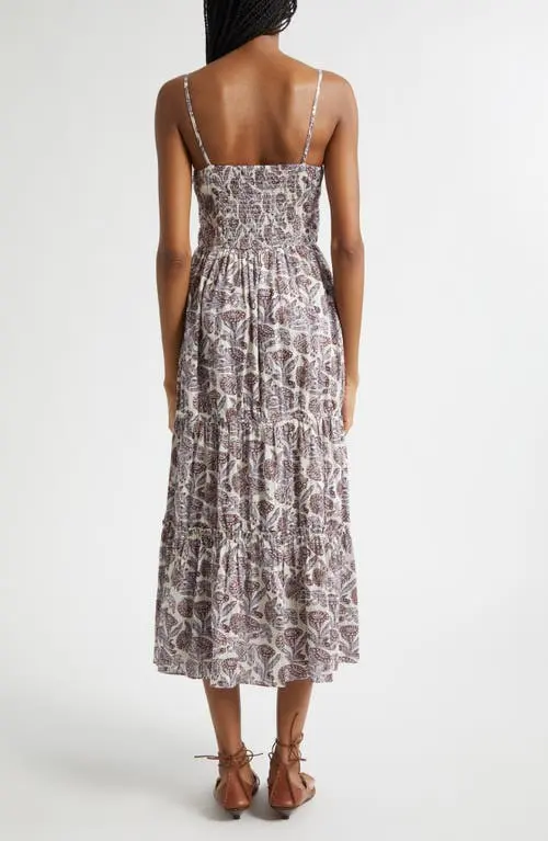 Ulla Johnson Aydin Print Tiered Sundress - Meadow