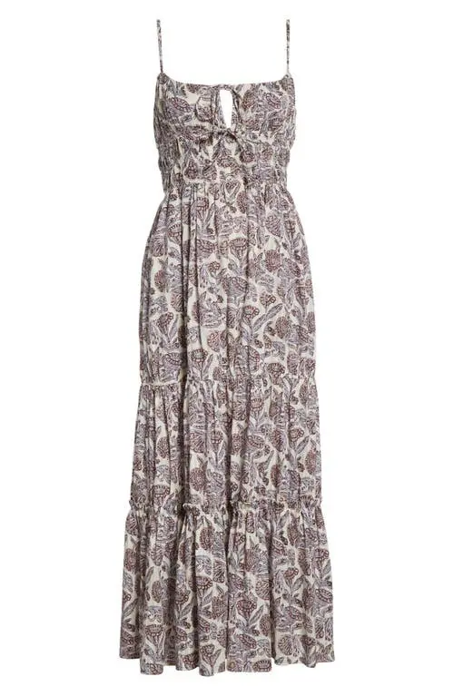 Ulla Johnson Aydin Print Tiered Sundress - Meadow