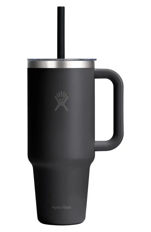 HYDRO FLASK 40-ounce Travel Tumbler - Black