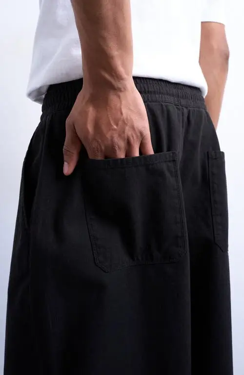 Topman Herringbone Pants - Black