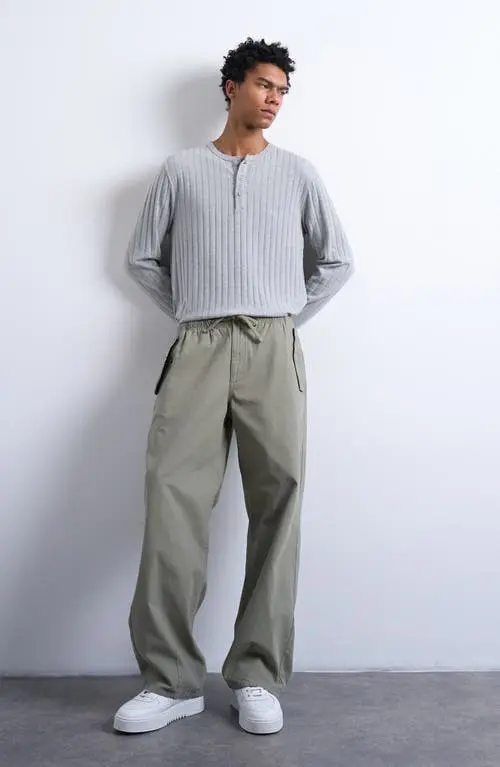 Topman Baggy Canvas Trousers