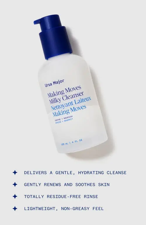 URSA MAJOR Making Moves Milky Cleanser - Blue