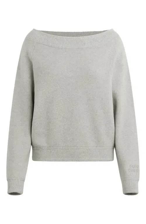 FAVORITE DAUGHTER The Staying In One-shoulder Pullover