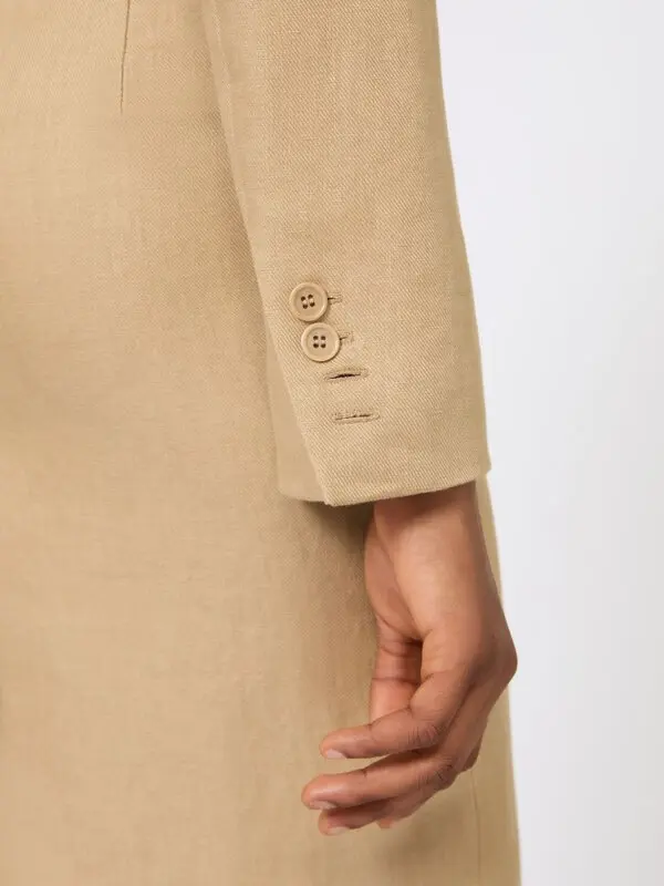Max Mara Linen Twill Cropped Jacket