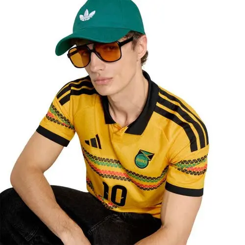 Adidas Jamaica National Team Replica Jersey Bob Marley Edition