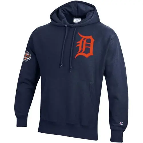 Champion Detroit Tigers Reverse Weave Chenille Hoodie