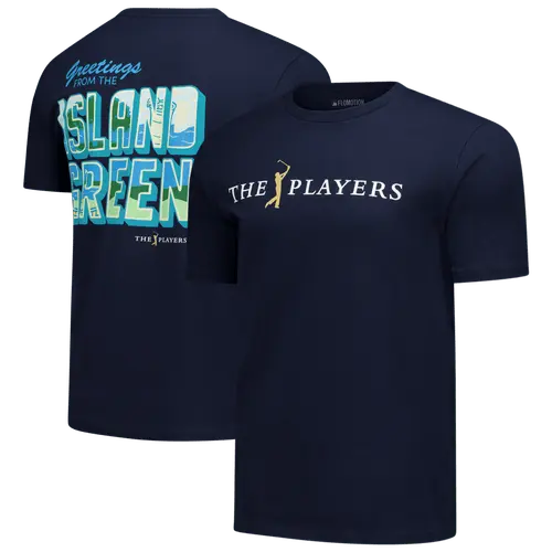 FLOMOTION The Players Greetings From The Island Green T-shirt - Navy