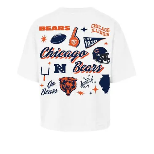 '47 Chicago Bears Collage Script Reed City T-shirt