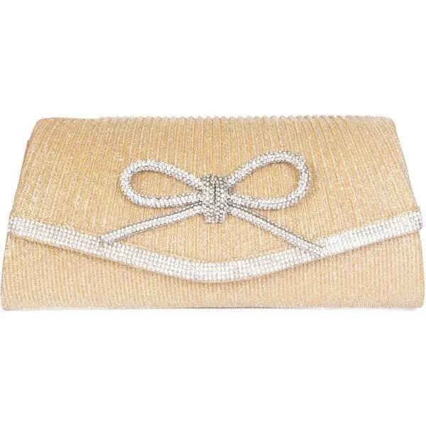 LAUREN LORRAINE Bari Evening Bag - Gold