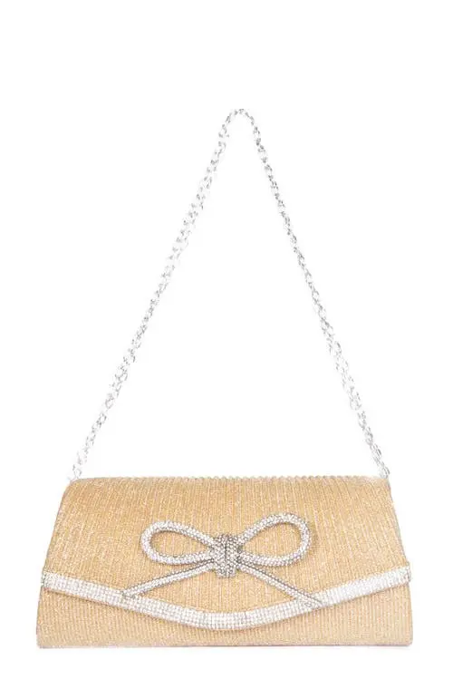 LAUREN LORRAINE Bari Evening Bag - Gold