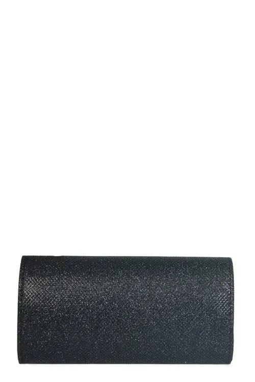 LAUREN LORRAINE Lisa Evening Clutch - Black