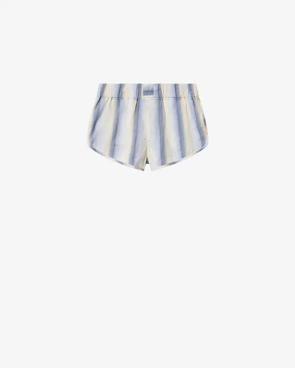 Isabel Marant Étoile Melinea Striped Shorts - Blue