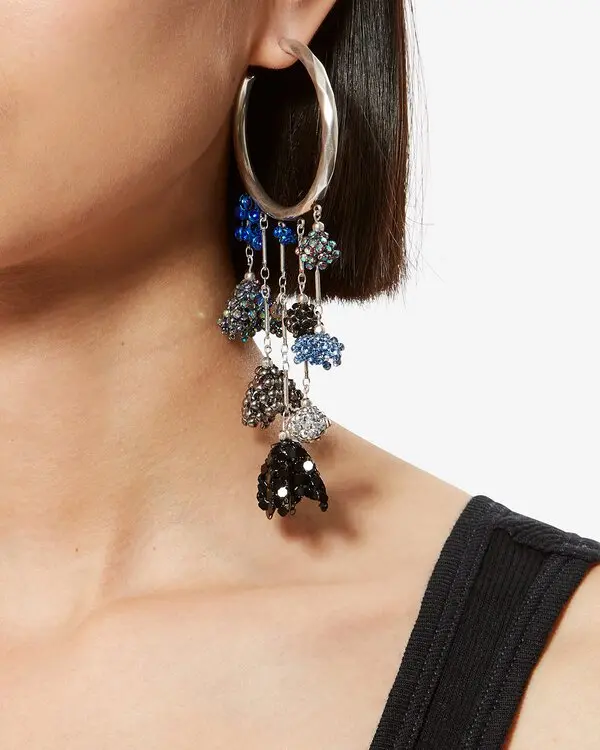 Isabel Marant Catalina Earring - Blue/silver