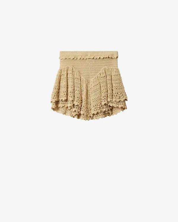 Isabel Marant Étoile Olzea Mini Shorts - Desert