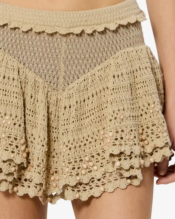 Isabel Marant Étoile Olzea Mini Shorts - Desert
