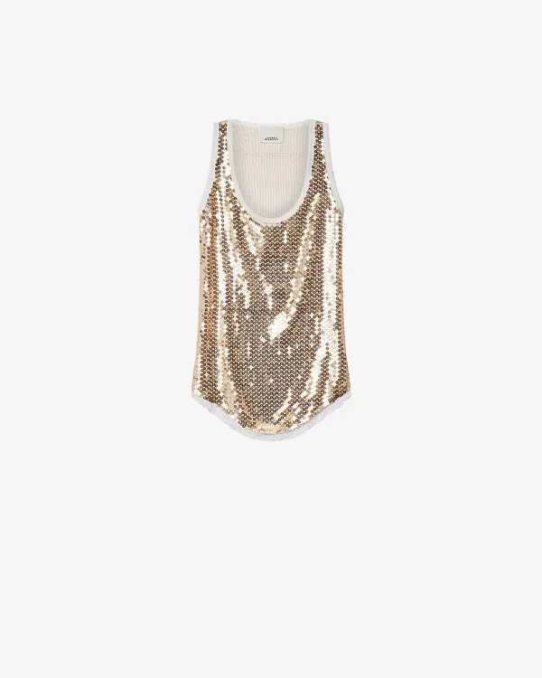 Isabel Marant Renelle Top - Gold