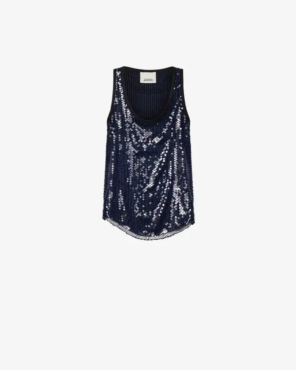 Isabel Marant Renelle Top - Midnight