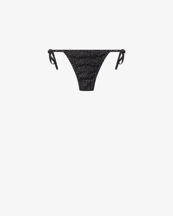Isabel Marant Flaviana Bikini Bottom - Black/gold