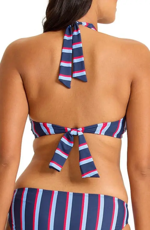 Tommy Bahama Striped Halter Bikini Top