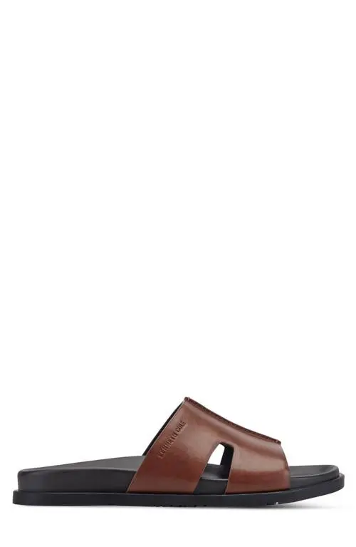 KENNETH COLE Willy Slide Sandal - Cognac