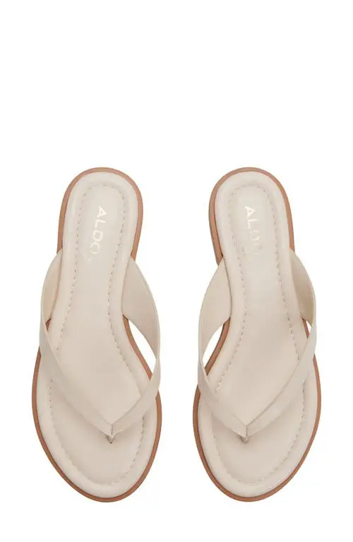 Aldo Autumnlee Flip Flop - Ivory Primary-multi