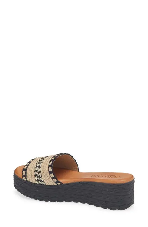 Cordani Brylee Platform Sandal - Black