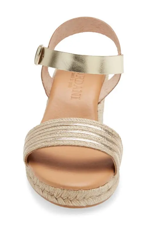 Cordani Eloise Ankle Strap Espadrille Wedge Sandals