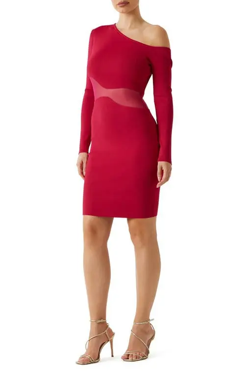 MARCIANO Long Sleeve Body-con Dress