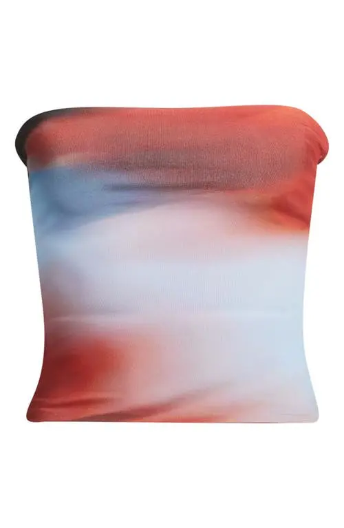 FENERS Printed Strapless Top - Rosella