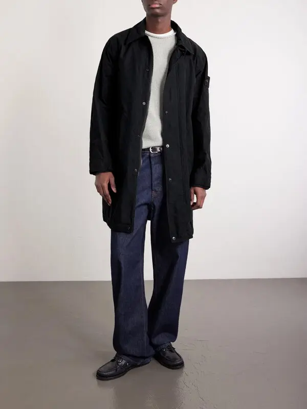 Stone Island Ghost David-tc Canvas Coat