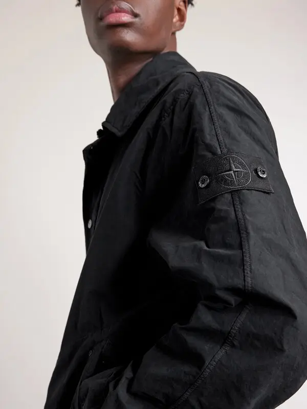 Stone Island Ghost David-tc Canvas Coat