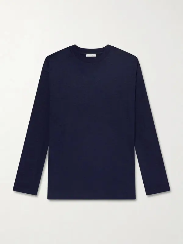 ATON Wool Long-sleeved T-shirt
