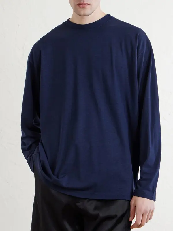 ATON Wool Long-sleeved T-shirt