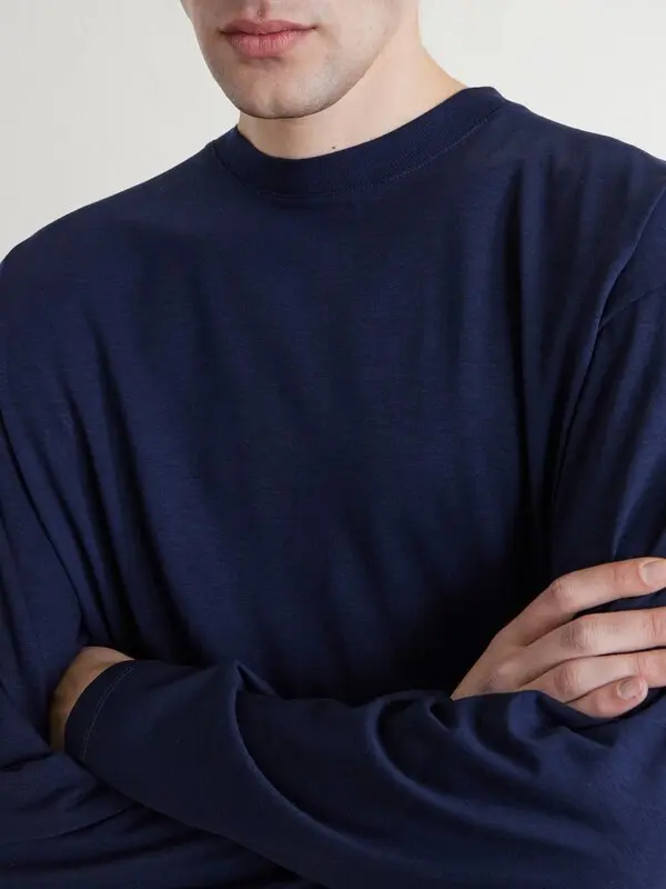 ATON Wool Long-sleeved T-shirt