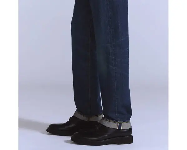 LEVI'S 1980's 501 Original Fit Selvedge Jeans - Clipper
