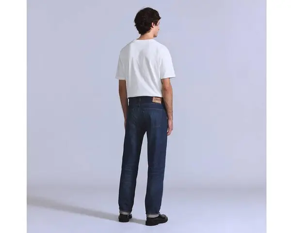 LEVI'S 1980's 501 Original Fit Selvedge Jeans - Clipper