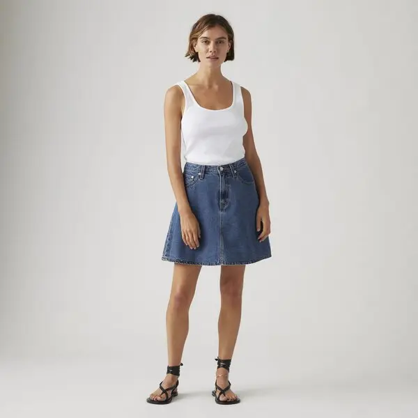 LEVI'S Mini Flounce A-line Skirt - Night Market