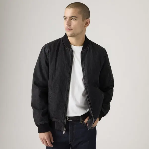 LEVI'S Denim Bomber Jacket