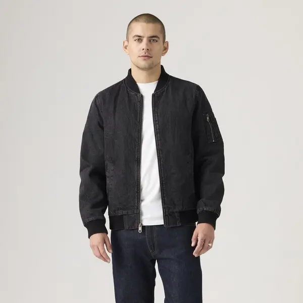LEVI'S Denim Bomber Jacket