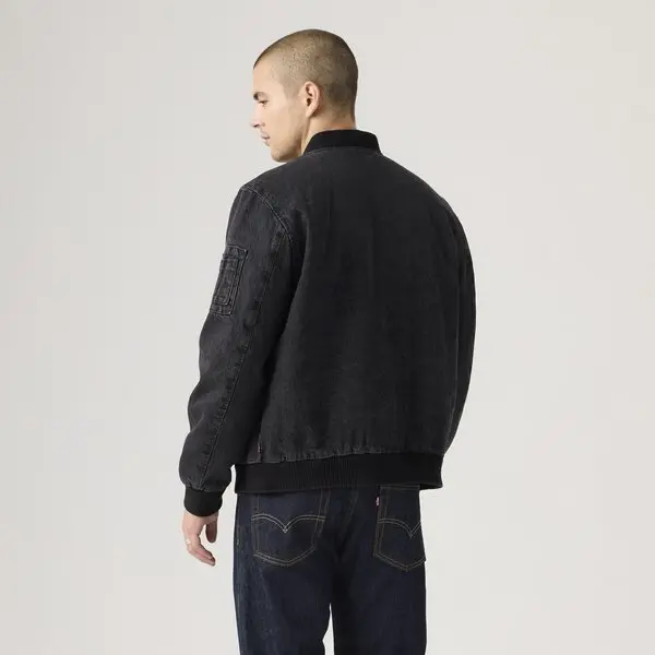 LEVI'S Denim Bomber Jacket