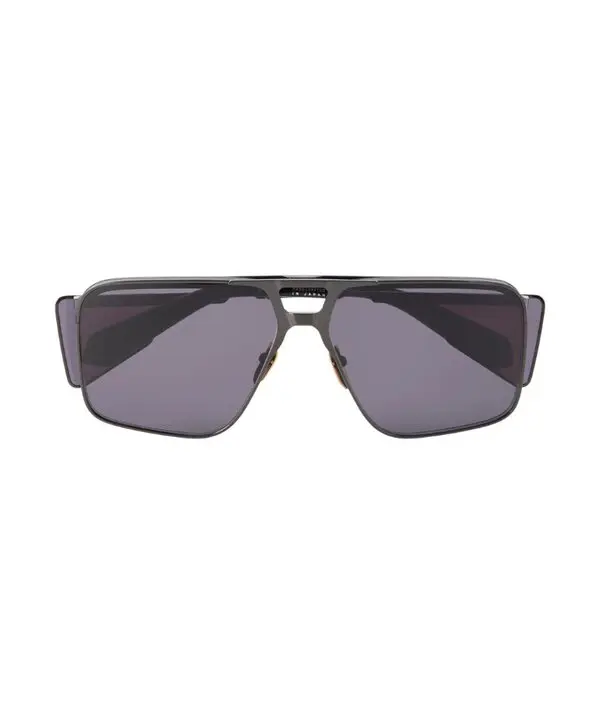 JACQUES MARIE MAGE Assen Aviator-style Sunglasses - Black