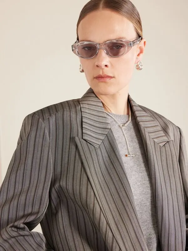 JACQUES MARIE MAGE Krasner Cat-eye Optical Glasses - Neutrals