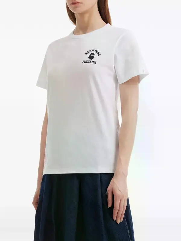 FINGERCROXX Printed T-shirt - White