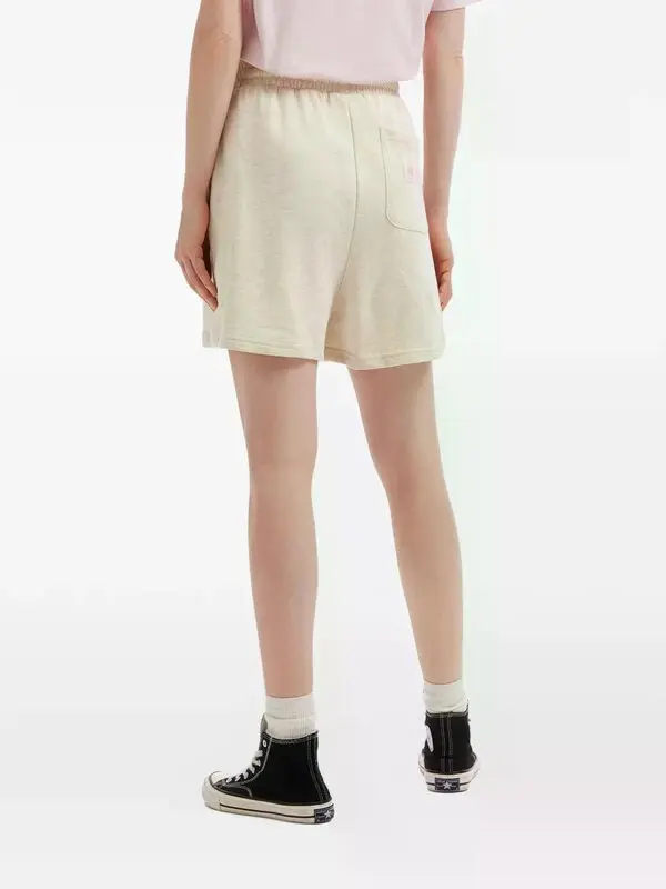 FINGERCROXX Drawstring Patch Shorts - Neutrals