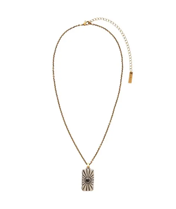 Versace Circe Metal And Glass Necklace - Multi